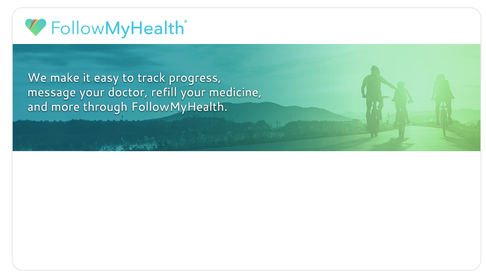 FollowMyHealth Sign In