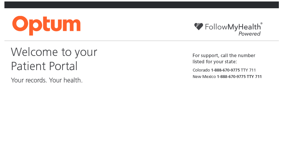 FollowMyHealth Sign In